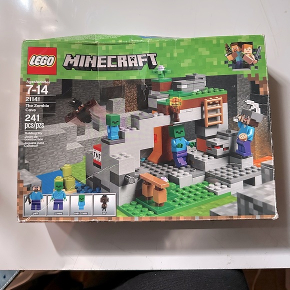 Lego | Toys | Lego Minecraft The Zombie Cave Building Kit Good ...